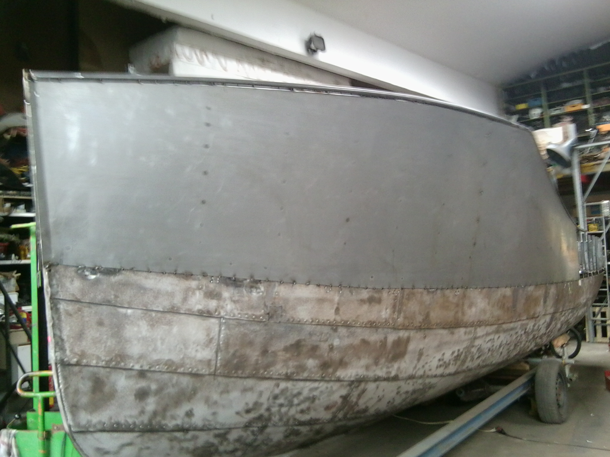 1920’s Riveted steel boat rebuild. – Robocross Machines