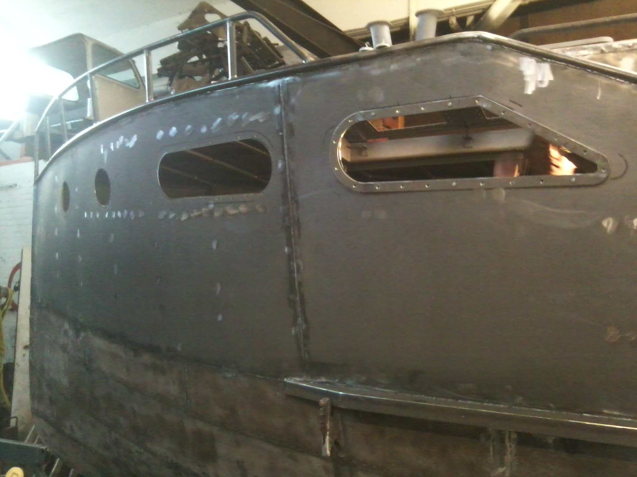 1920’s Riveted steel boat rebuild. – Robocross Machines