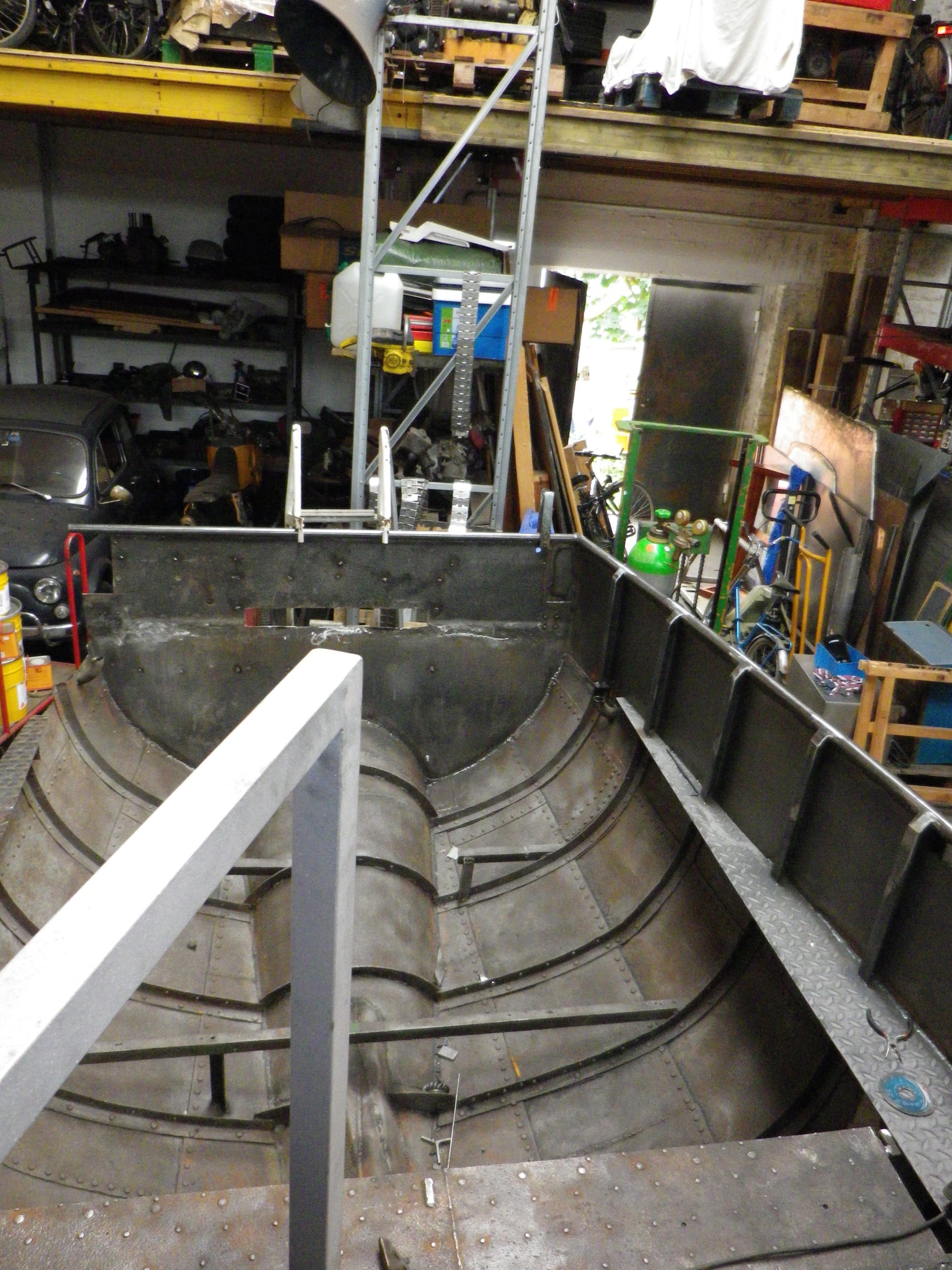 1920’s Riveted steel boat rebuild. – Robocross Machines