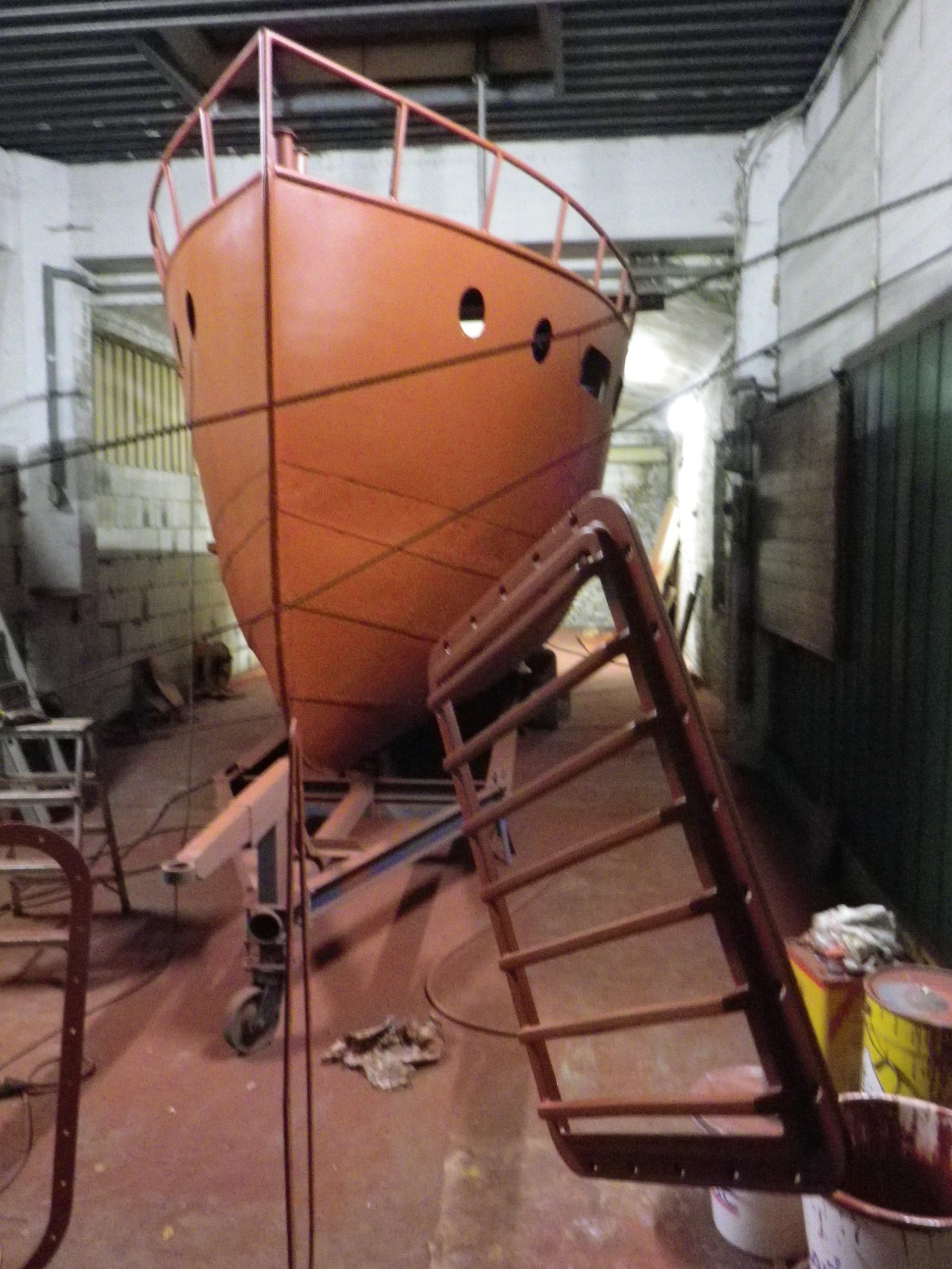 1920’s Riveted steel boat rebuild. – Robocross Machines